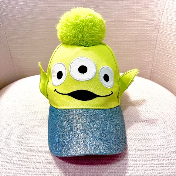 Disney | Accessories | Toy Story Hat Girls Yellow Pink Alien Pizza ...